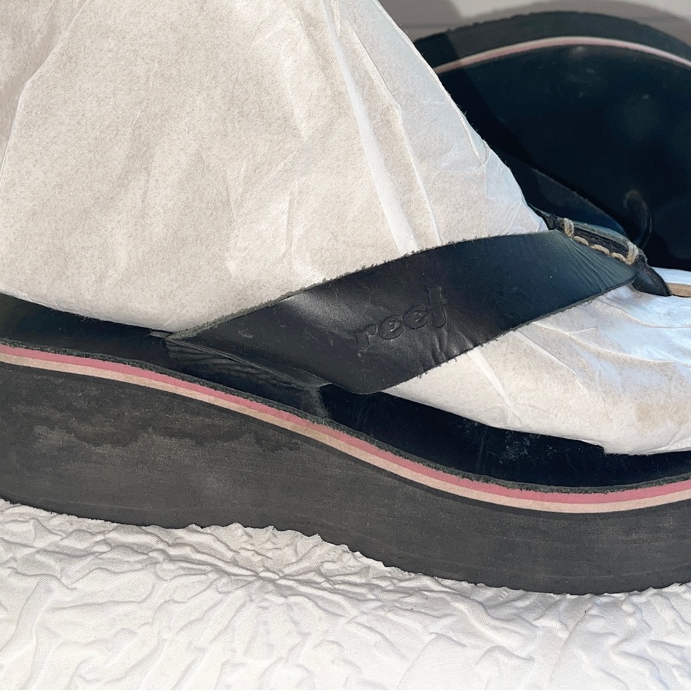 90’s Chunky Platform Flip Flop Sandals Reef - Gem